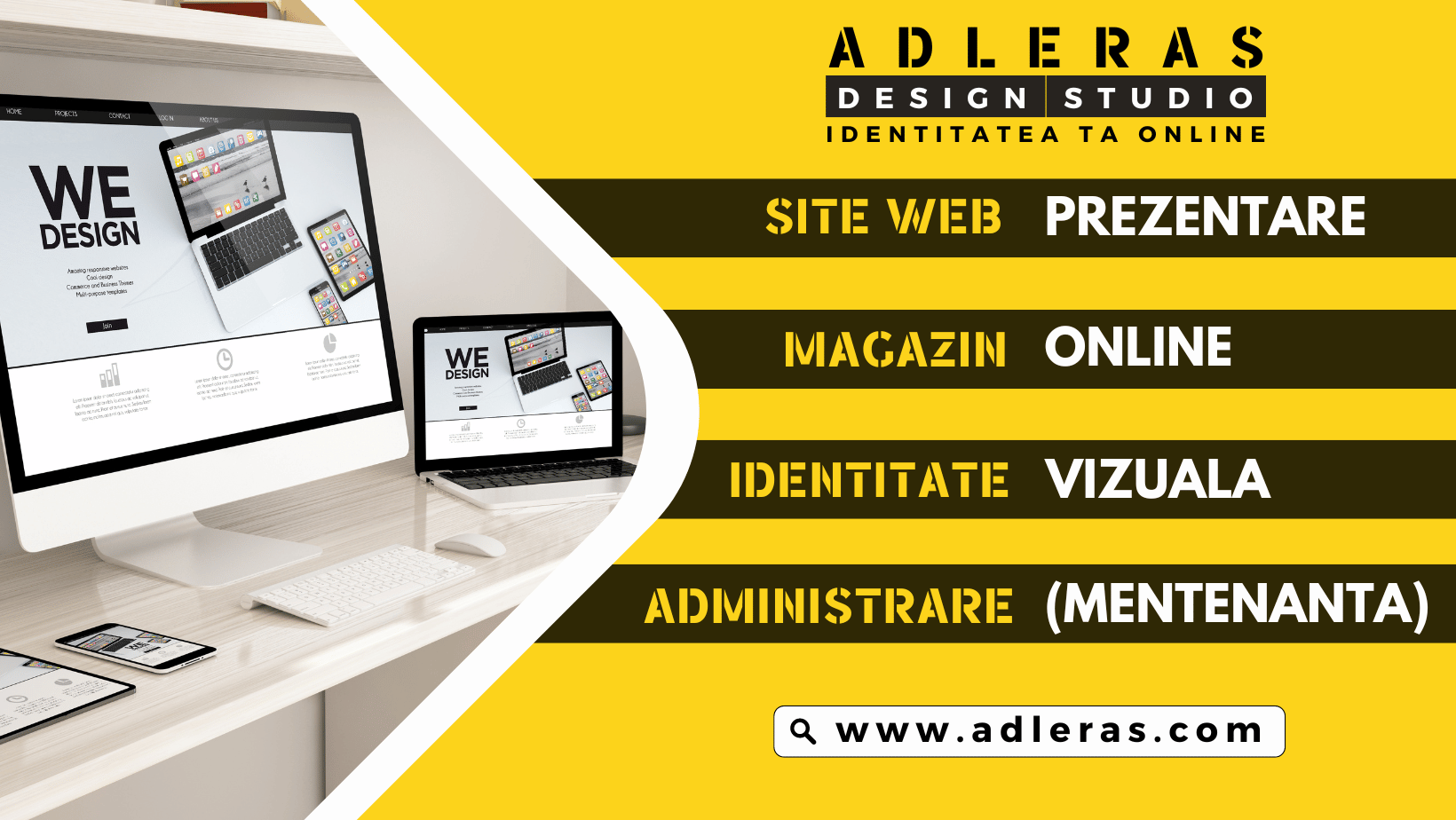 Creare site web, Creare website, Creare magazin online - Webdesign pentru site-ul tau